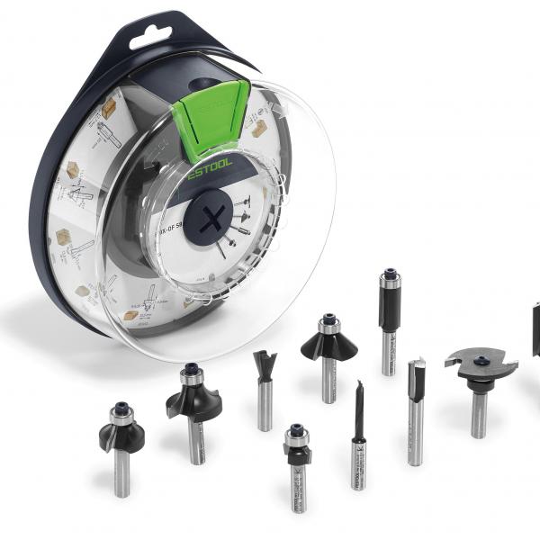 FESTOOL set rezkarjev v škatli Box-OF HW S8 Mix - Center Orodja